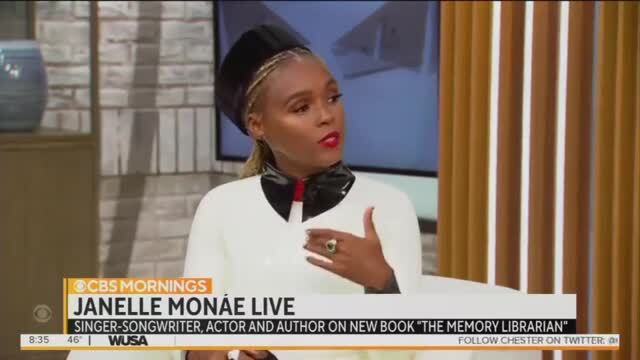 Janelle Monáe Compares Greg Abbott to the Villain of Her Novel in Which ...