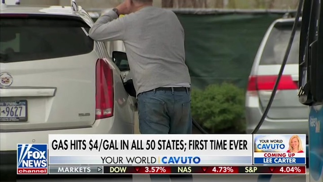 Fox News: Gas Hits $4/Gal in All 50 States; First Time Ever :: Grabien ...