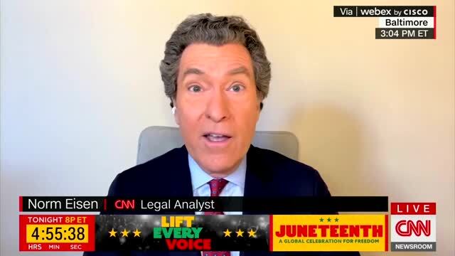 Norm Eisen Appears on ‘CNN Newsroom With Fredricka Whitfield’ to ...