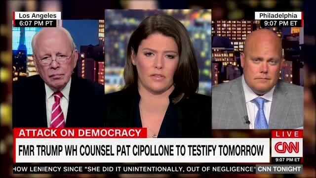 Fmr. Trump White House Lawyer Schultz: Pat Cipollone is ‘an American ...