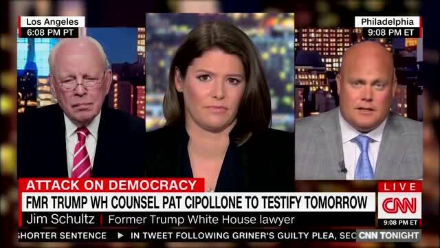 Fmr. Trump White House Lawyer Schultz: Pat Cipollone is ‘an American ...