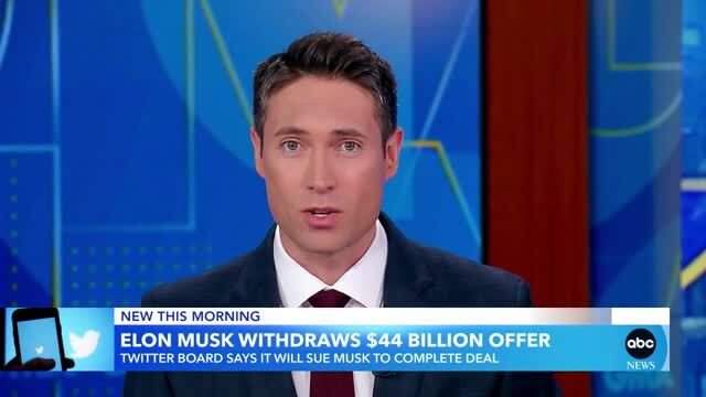 Deirdre Bolton GMA Segment on Elon Musk Withdrawing $44 Billion Offer ...
