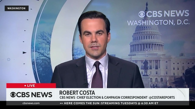 CBS’s Robert Costa: ‘Political War Is on the Horizon to Be Sure ...