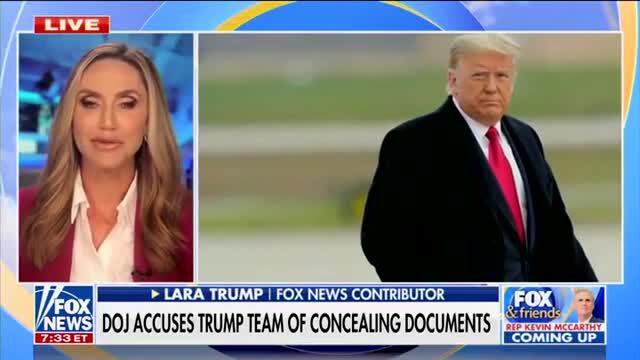 Lara Trump: My Father-in-Law Is a ‘Neat Individual’; He’d Never Scatter ...