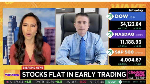 Patrick Healey Appears on ‘Cheddar Opening Bell’ To Discuss Stock ...