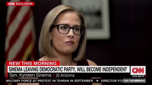 Sen. Sinema: I’ll Be Able to Show up To Work Every Day and Not Be Stuck ...