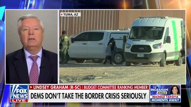 Graham Tells Biden to ‘Get Your A** out of the White House and Go to ...