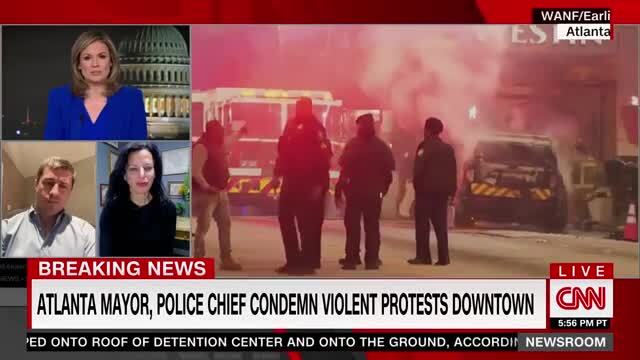 CNN Guest Questions the Use of the Word ‘Violent’ to Describe Atlanta ...
