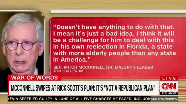 Mitch McConnell: Rick Scott’s Social Security, Medicare Plan ‘Is Just a ...