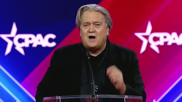 CPAC Crowd Stands and Cheers as Raging Steve Bannon Vows to Bring Down ...