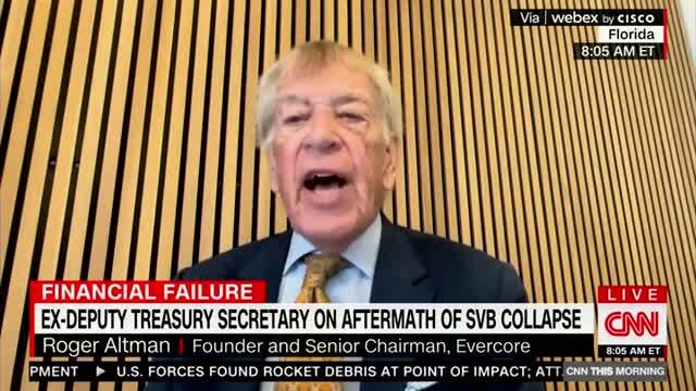 Roger Altman: U.S. Banking System Is on the Verge of Being Nationalized ...