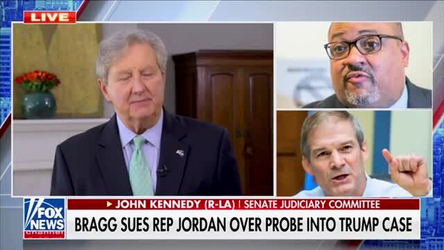 Sen. Kennedy: Alvin Bragg’s Indictment ‘Looked to Me Like ... Someone ...