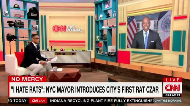 NYC Mayor Adams Gets Excited Talking About City’s First Rat Czar ...