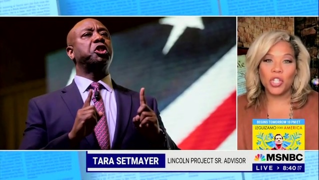 Lincoln Project’s Tara Setmayer: Tim Scott Is a ‘Racial Security ...