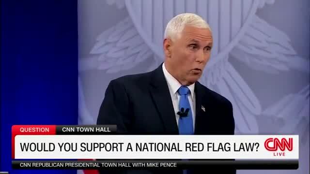Pence: We Have to Be Cautious About Red Flag Laws (clip) (clip ...