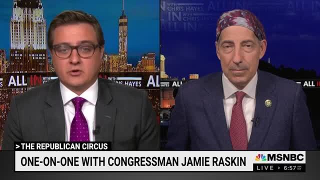 Raskin: We Are Still in the Thick of Fight to Defend America Against ...
