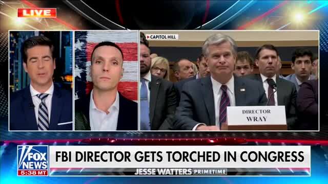 Fmr. FBI Special Agent: Christopher Wray Is Isolated from the Rank and ...