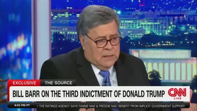Bill Barr on Trump Indictment: ‘Free Speech Doesn’t Give You the Right ...