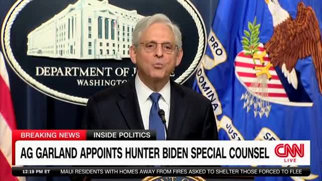 AG Garland Appoints David Weiss as Special Counsel in the Hunter Biden ...