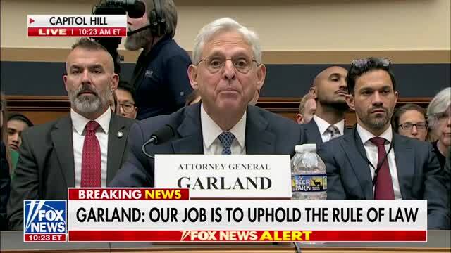 AG Garland: ‘We Will Not Be Intimidated! We Will Do Our Jobs Free from ...