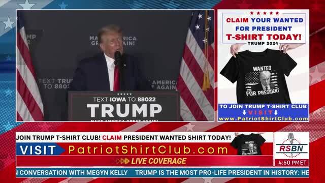 Trump says he will carry out the ‘largest domestic deportation operation in American history’ if ...