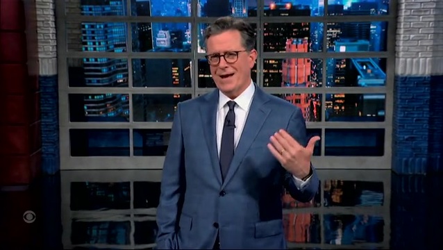 Colbert Uses Trump’s TRUTH Social Post for Times Square Billboard: ‘Sir ...