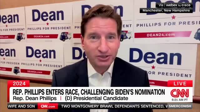 Dem Rep. Dean Phillips: ‘I’m Not Running Against President Biden ... I ...
