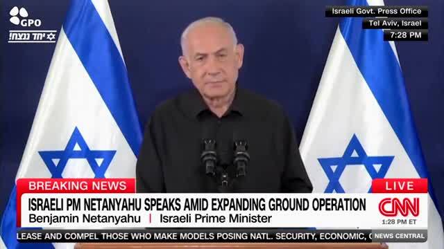 Netanyahu: ‘In Fighting Hamas and the Iranian Axis of Terror Israel Is ...