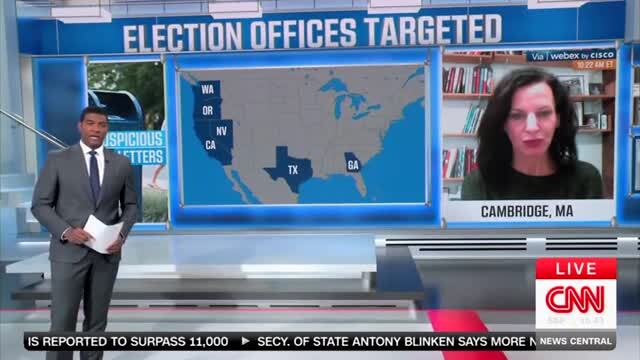 CNN’s Kayyem on Letters Sent to Ga. Election Workers: ‘The Intent Is Clearly a Disruption of the ...