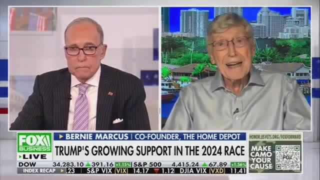 Bernie Marcus: Every Day Biden Does Something to Weaken America ...