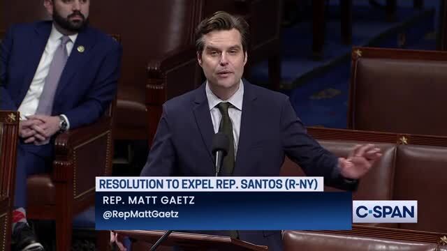 Gaetz: ‘Whatever Mr. Santos Did with Botox or OnlyFans Is Far Less ...