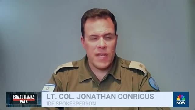 Jonathan Conricus on Israel-Hamas War: ‘We Are Defending Ourselves ...