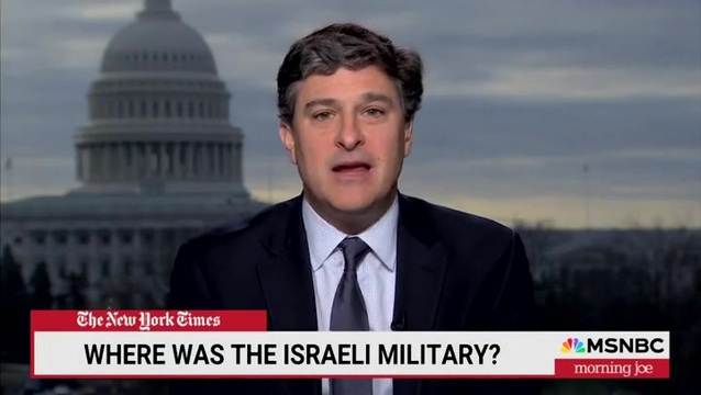 Mark Mazzetti: It Is Clear that Israeli Military Has Made a ‘Colossal ...