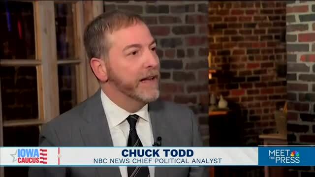 Chuck Todd: Freezing Weather Is ‘Setting up Really Well Right Now’ for ...