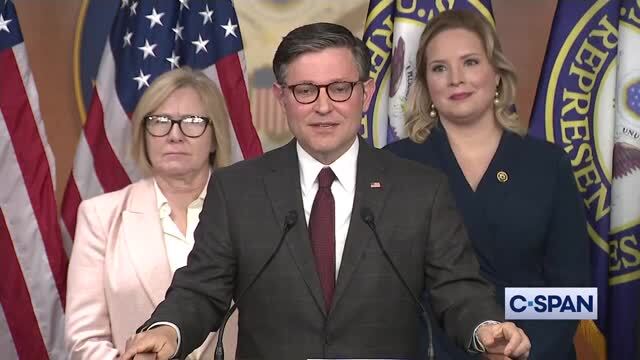 Reporter to Speaker Johnson: ‘Do You Believe that Joe Biden’s ...