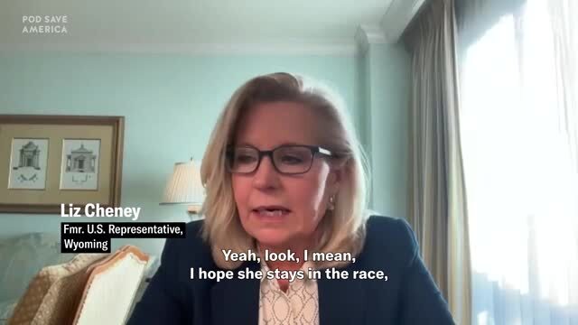 Liz Cheney Says Haley Should Stay in the Race Through Super Tuesday ...