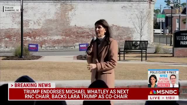 Haley Slams Trump over New RNC Leadership Endorsements :: Grabien - The ...