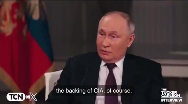 Ron Filipkowski - 46 minutes into his history lesson, Putin stops to ...