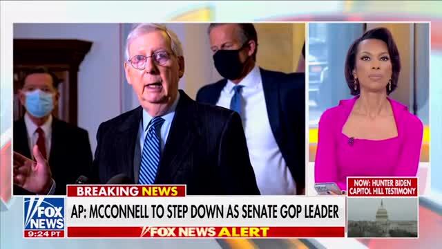 Fox News: Mitch McConnell to Step Down as Senate GOP Leader in November ...