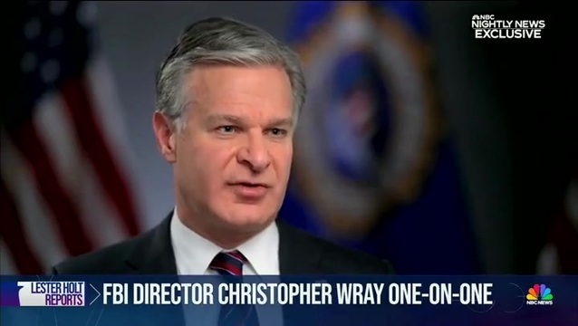 FBI Director Wray Refutes Trump on January 6 Rioters: ‘Criminal ...