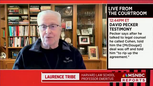 Laurence Tribe: The Supreme Court ‘Is Not Performing Its Function of Protecting Democracy and ...