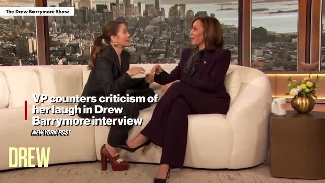 Kamala Harris Suggests Sexism Is to Blame for Criticism of Her Cackle ...