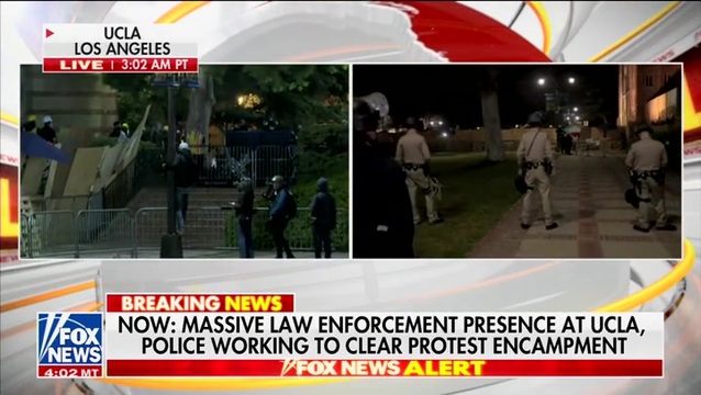 Fox News: LAPD Moving To Break Up UCLA Encampment :: Grabien - The ...