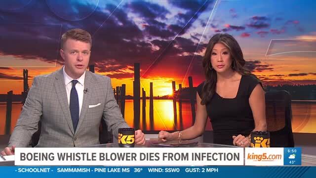 NBC Seattle: Second Boeing Whistleblower Dies in Less than Two Months ...