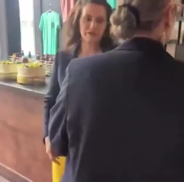 Dem Protesters Scream at Gov. Whitmer on Daughter’s Graduation ...