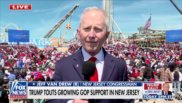 Jeff Van Drew at Trump Rally: ‘Just Let the Man Run, Let the People of ...