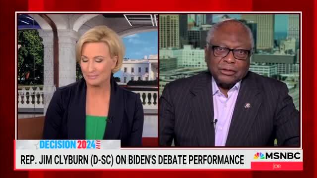 Clyburn Blames Biden’s Debate Disaster on ‘Preparation Overload’ (clip) :: Grabien - The ...