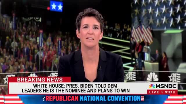 MSNBC Cuts Away from RNC Convention as Gold Star Families Speaking of Biden’s Failure to Lead ...
