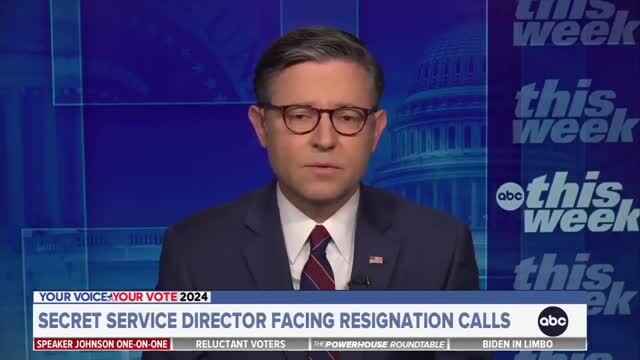 Speaker Johnson: Secret Service Dir. Cheatle ‘Needs to Go’ After the ...