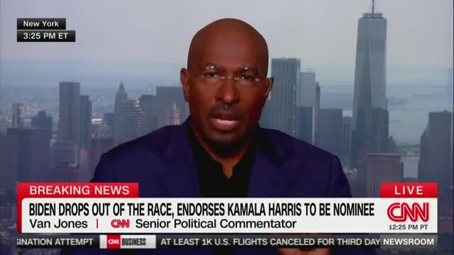 Van Jones Nearly Weeps on CNN Delivering Maudlin Biden Eulogy: ‘I Love ...